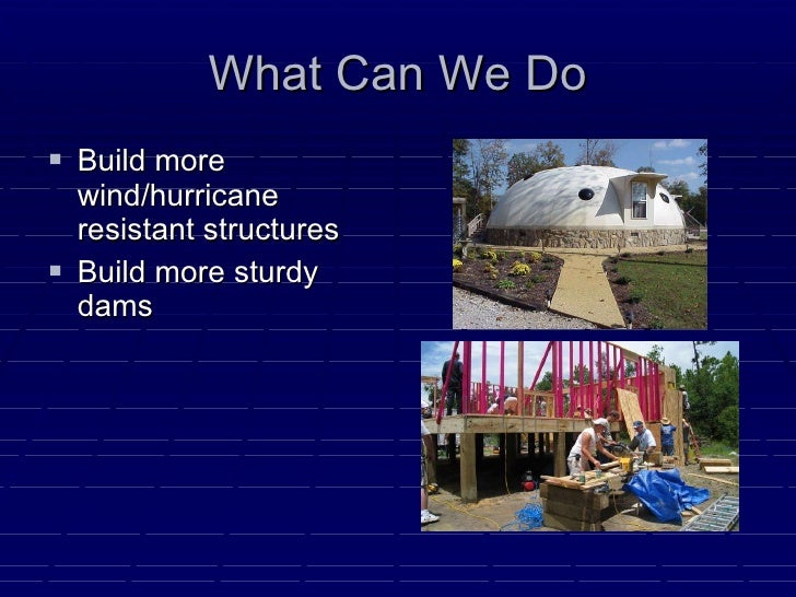 Wind resistant structures