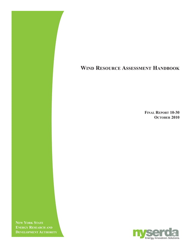 Wind resource assessment_handbook10_30 | PDF