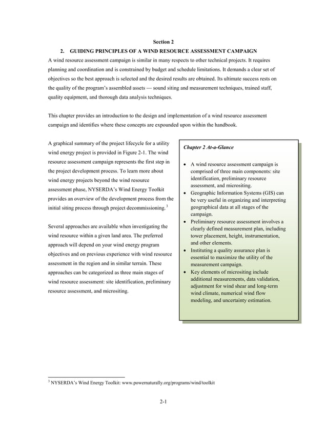 Wind resource assessment_handbook10_30 | PDF