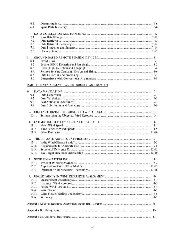 Wind resource assessment_handbook10_30 | PDF