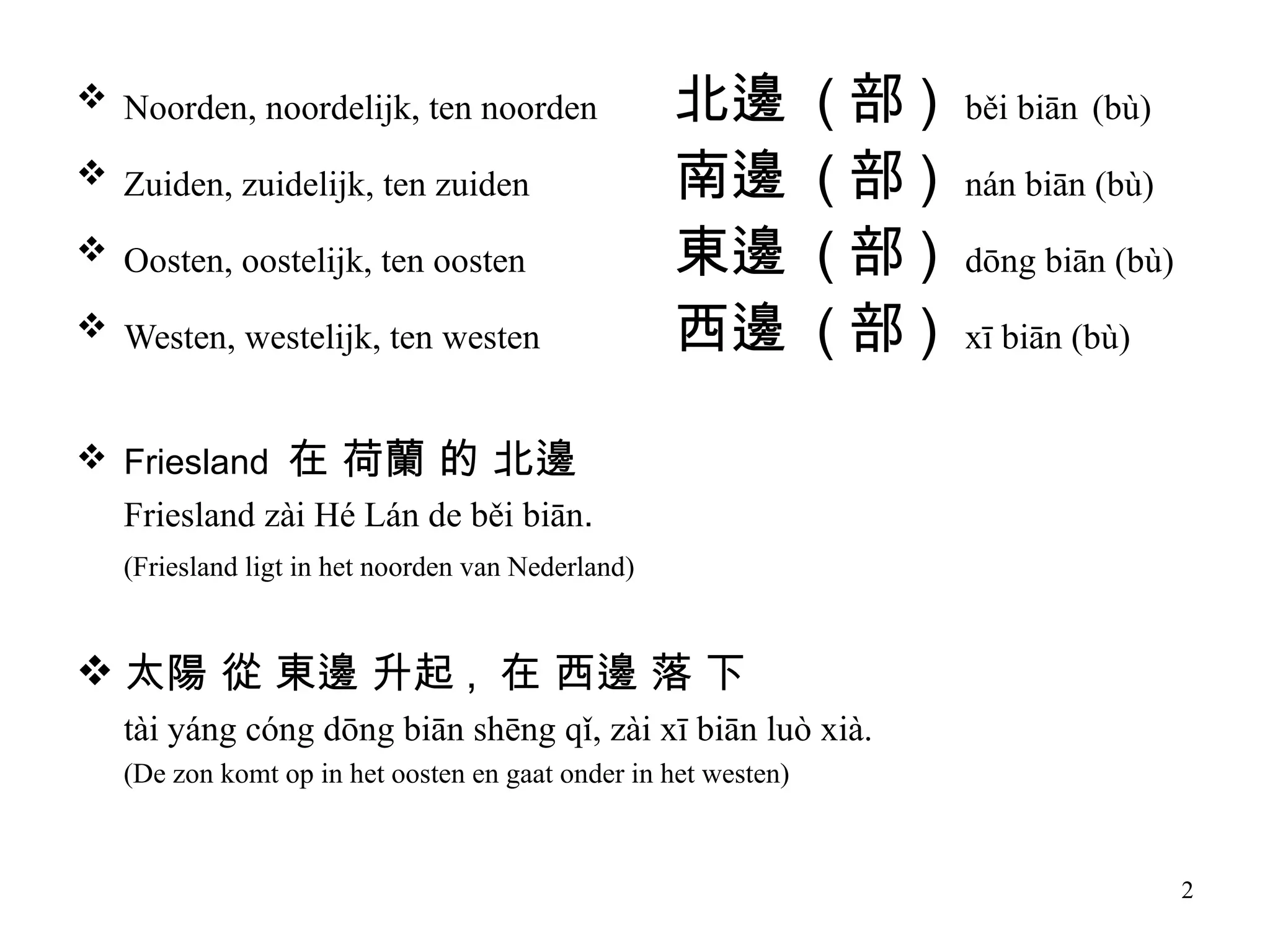 Windrichtingen | PPT