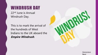 Windrush presentation for db | PPTX