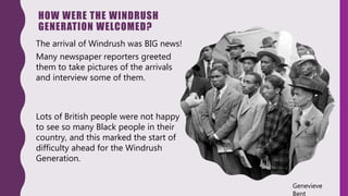 Windrush presentation for db | PPTX