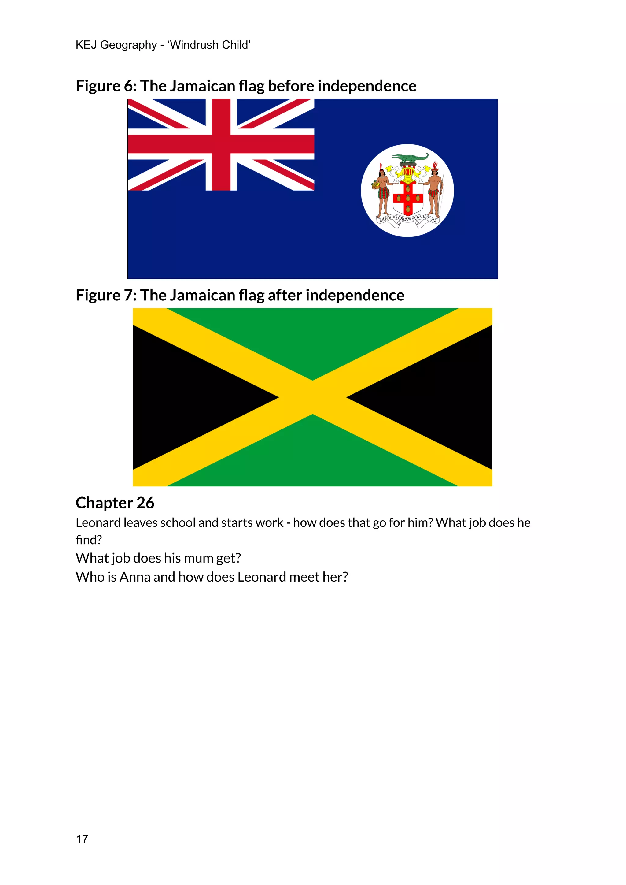 Windrush Child - Student Workbook | PDF