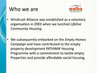 Windrush presentation awp | PPTX | Developmental Sites | Real Estate