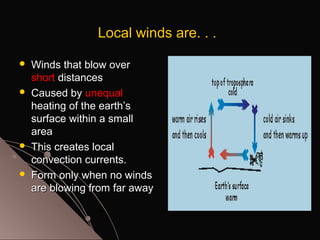 Global and Local Winds | PPT