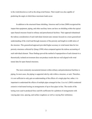 Wind shielding in refining and petrochemical facilities | PDF