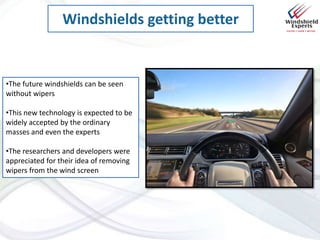 Future Windshields