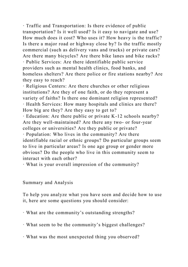 Windshield Survey Template and InstructionsNote Content a.docx