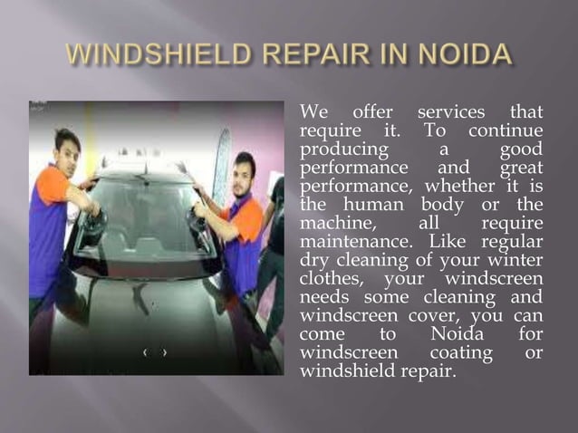 Windshield world | PPT