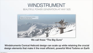 Windstrument Wind Turbine | PPT