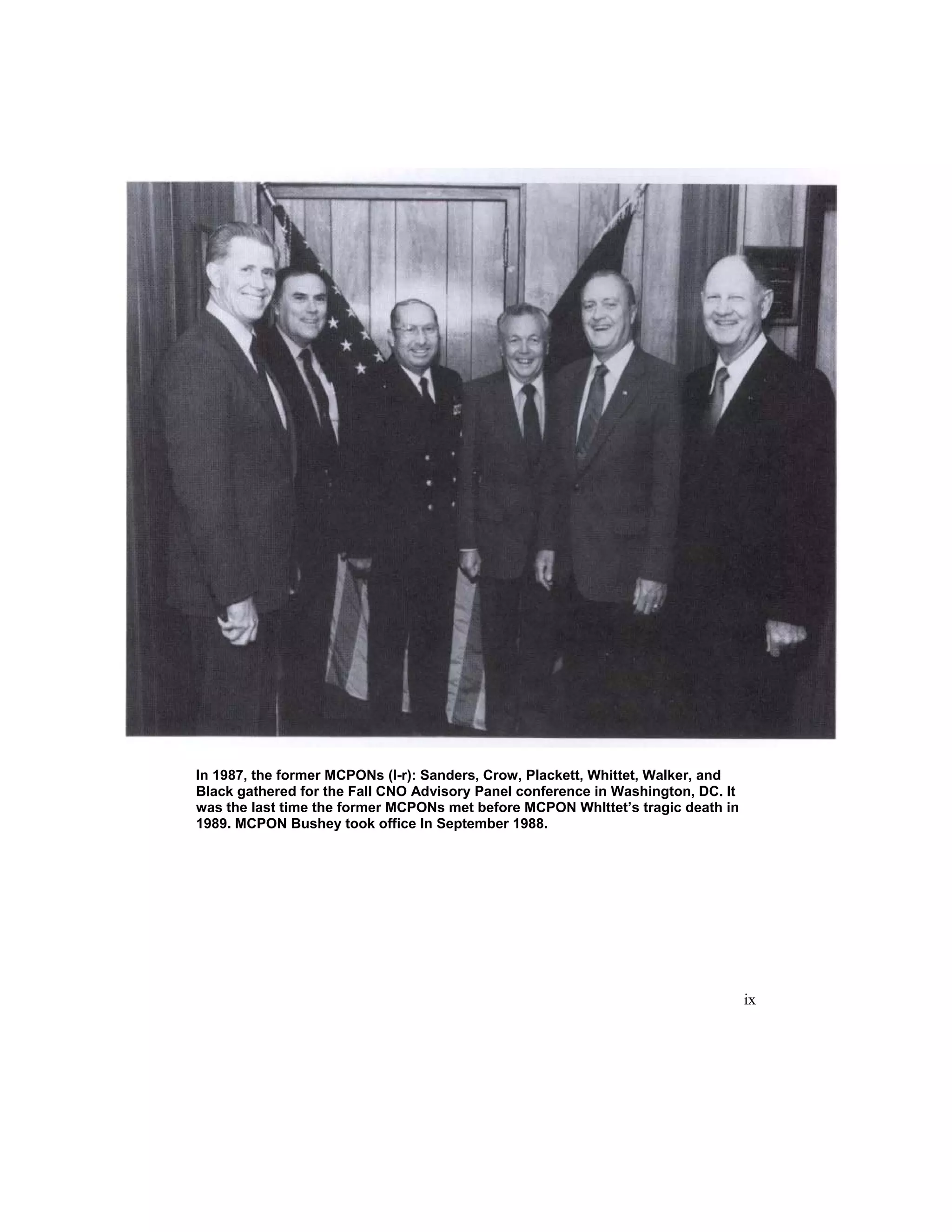 Winds of Change (History of MCPON Office) | PDF