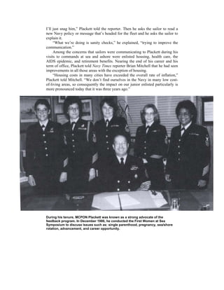 Winds of Change (History of MCPON Office) | PDF