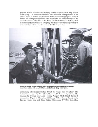 Winds of Change (History of MCPON Office) | PDF