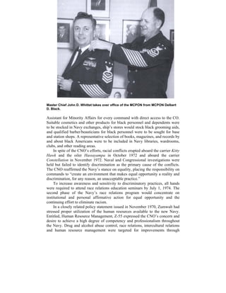 Winds of Change (History of MCPON Office) | PDF