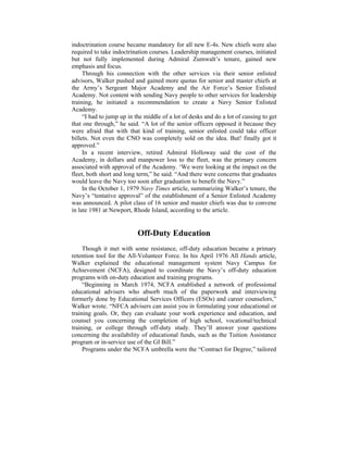 Winds of Change (History of MCPON Office) | PDF