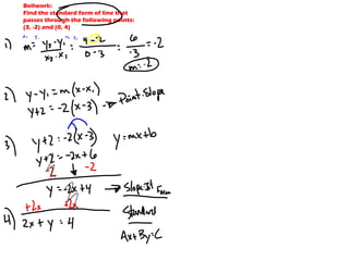 Linear equations review | PPT