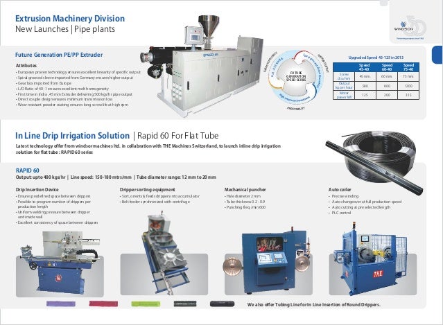 Windsor Machines Limited, Ahmedabad, Injection Moulding