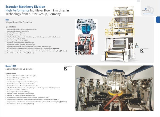 Windsor Machines Limited, Ahmedabad, Injection Moulding