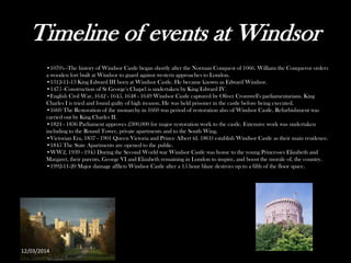 Windsor castle | PPTX