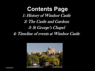 Windsor castle | PPTX