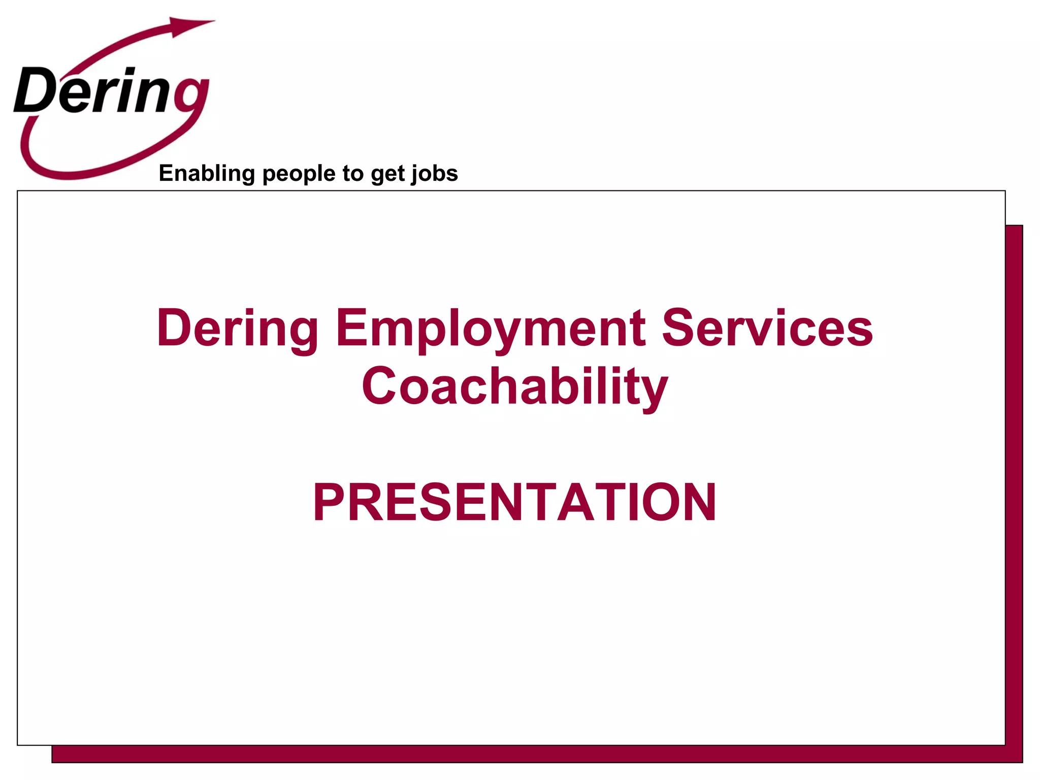 Coachability Presentation | PPT