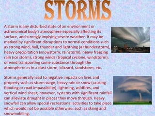 Winds storms and cyclones | PPT
