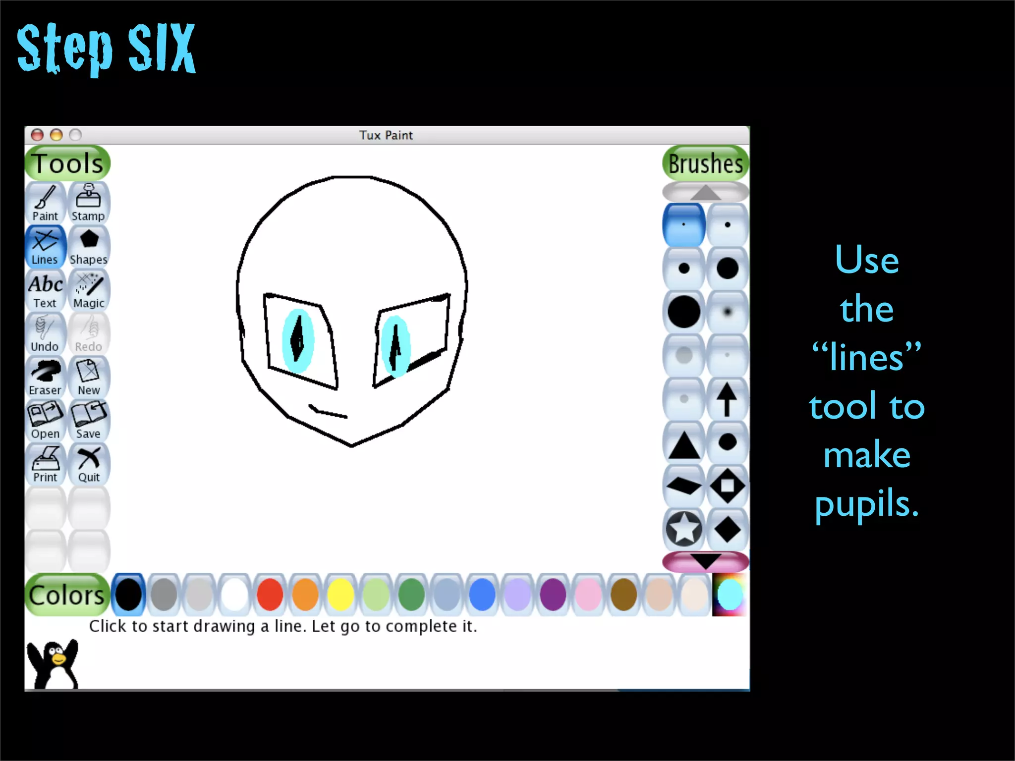 How to draw an anime character using Tux Paint! (or similar programs) | PDF