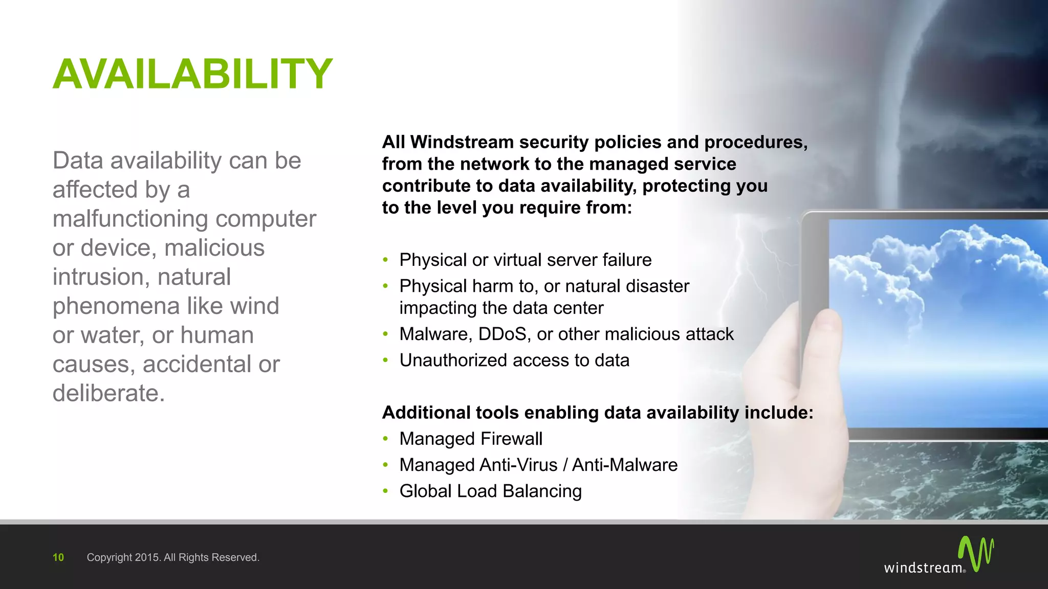 Windstream Cloud Security Presentation | PPTX
