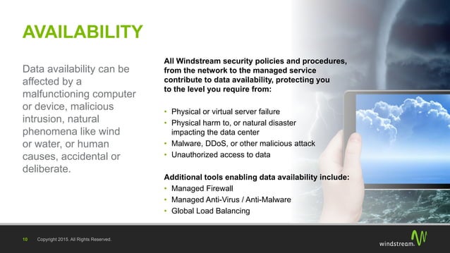Windstream Cloud Security Presentation | PPTX | Cloud Computing | Internet