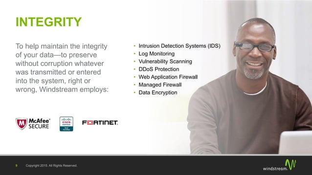 Windstream Cloud Security Presentation | PPTX | Cloud Computing | Internet