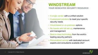 Windstream Managed Network Security Presentation | PPTX