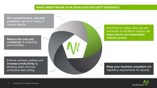 Windstream Managed Network Security Presentation | PPTX