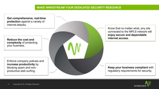 Windstream Managed Network Security Presentation | PPTX
