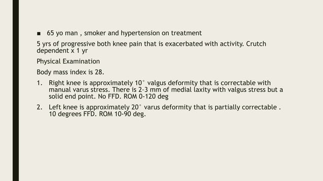 windswept deformity in total knee replacement .pptx
