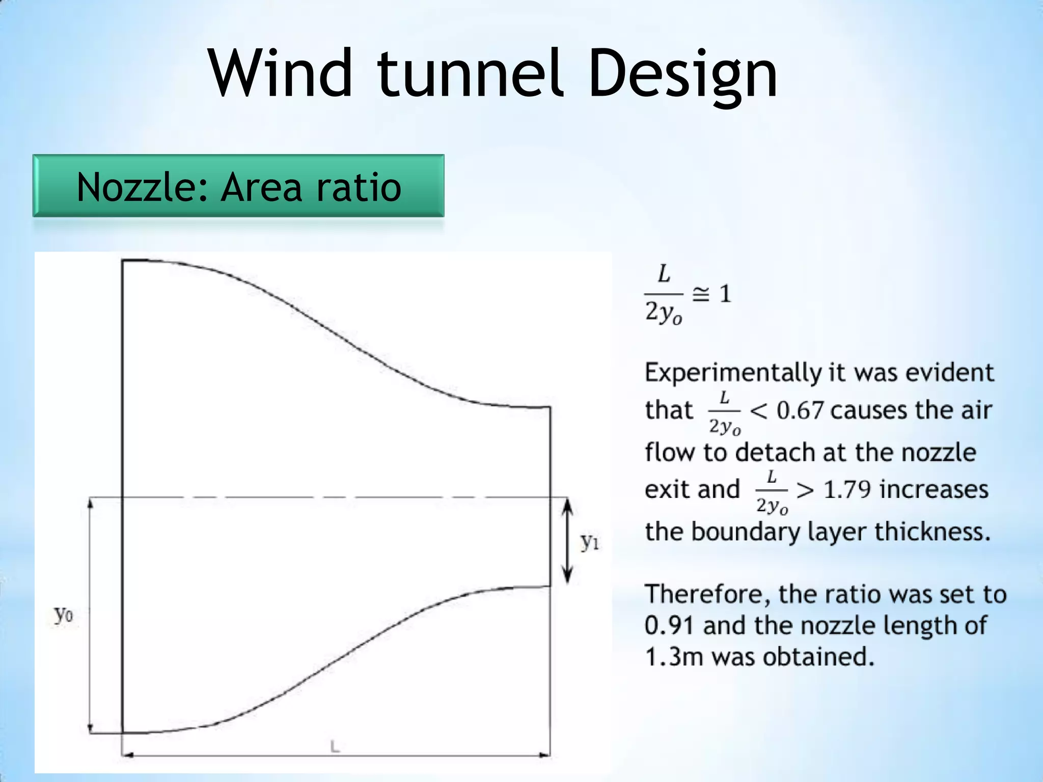 Wind tunnel design | PPTX