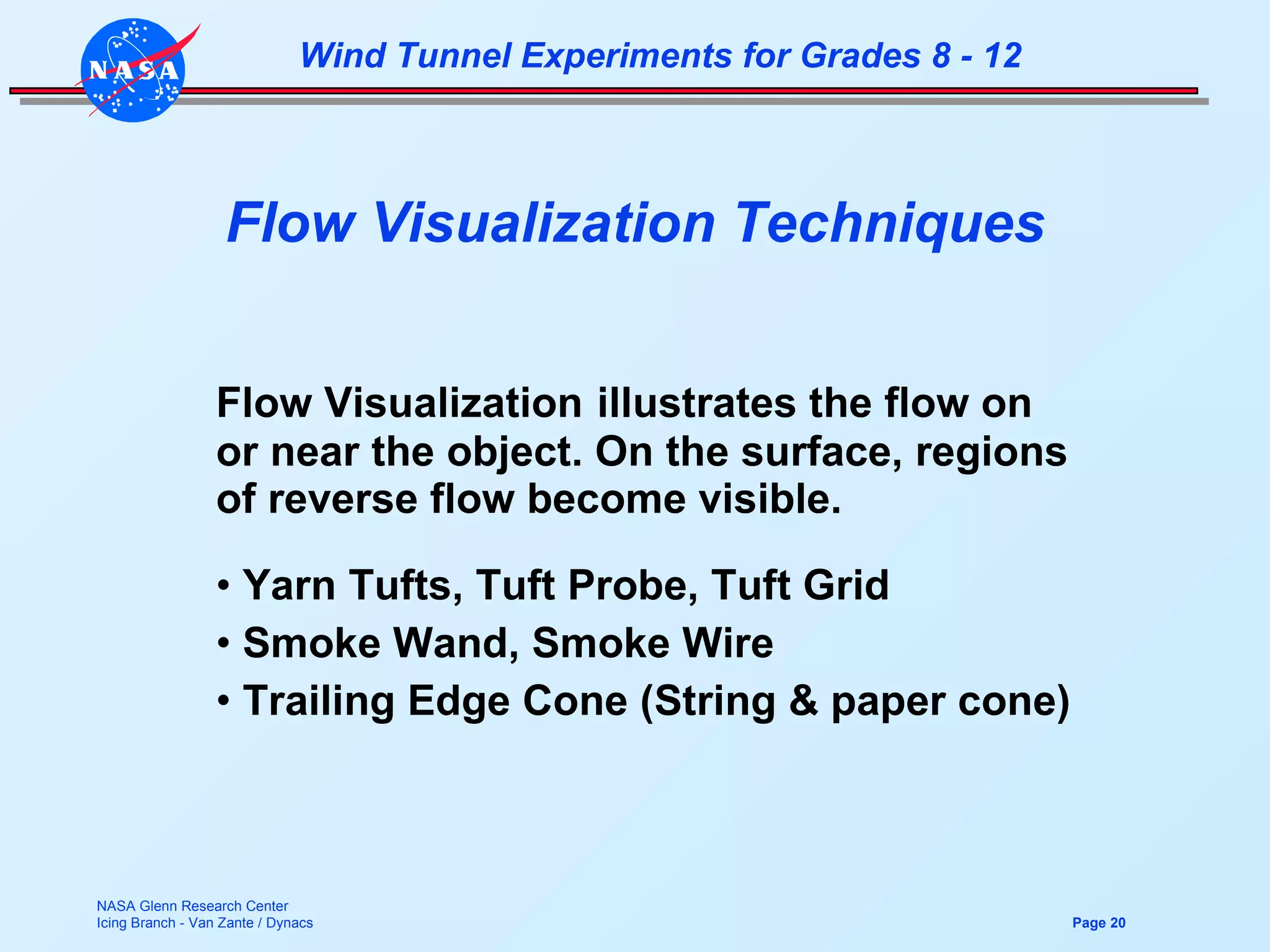 Wind Tunnel Ex | PPT