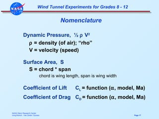 Wind Tunnel Ex | PPT
