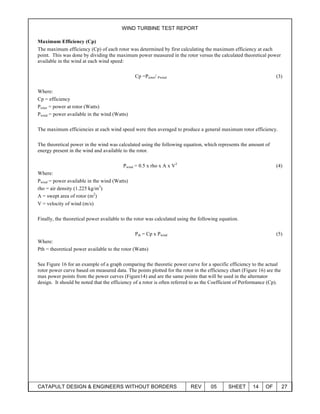 Wind tunnel testing_report | PDF | Power and Energy Industry | Industries