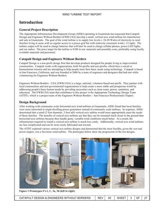 Wind tunnel testing_report | PDF | Power and Energy Industry | Industries