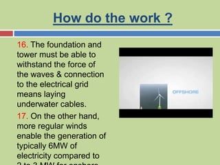 Wind turbines Power Point Presentation | PPTX