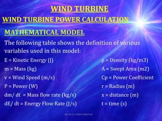 Wind turbine | PPTX