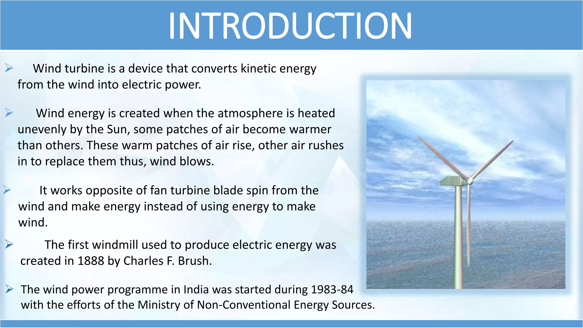 Wind turbine | PPTX