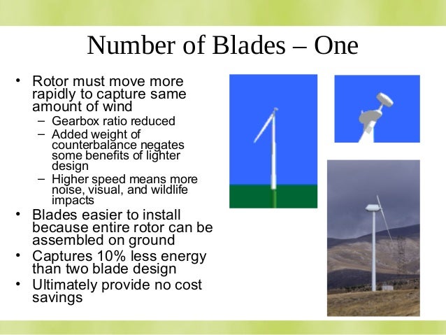 Wind turbine blade design