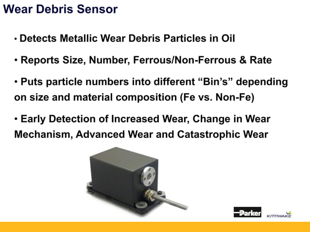 Wind Turbine Condition Monitoring Wear Debris Monitoring Of Wind