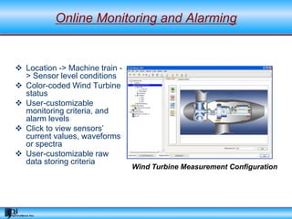 Wind turbine condition monitoring sqi rev | PPTX