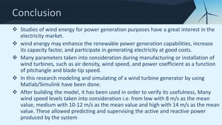 WIND TURBINE GENERATOR SIMULATION PROJECT PPT.pptx
