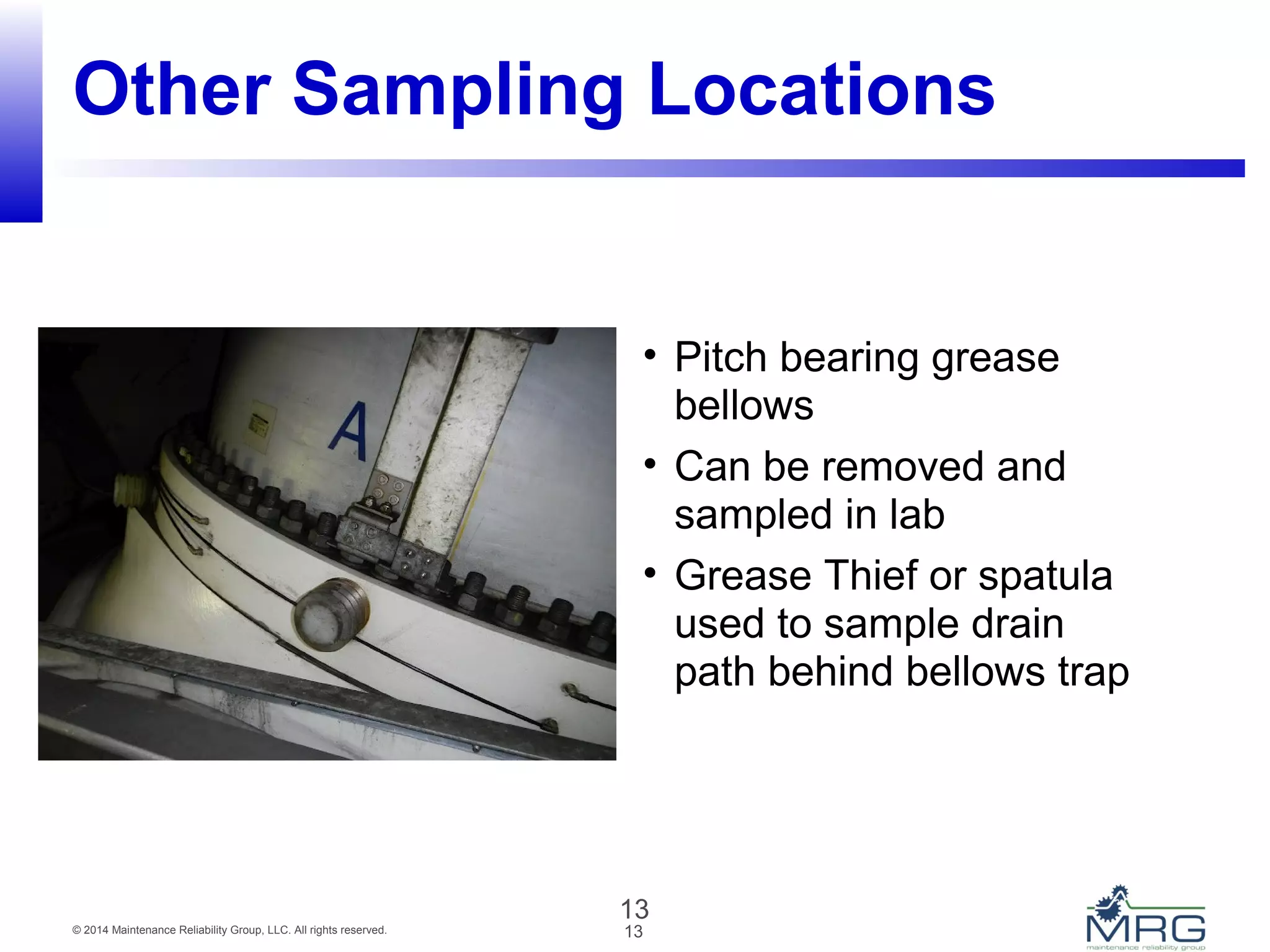 Wind turbine lubricant sampling, flushing, and analysis | PPT