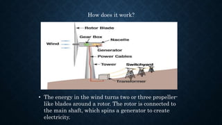 Wind turbine project experiment | PPTX