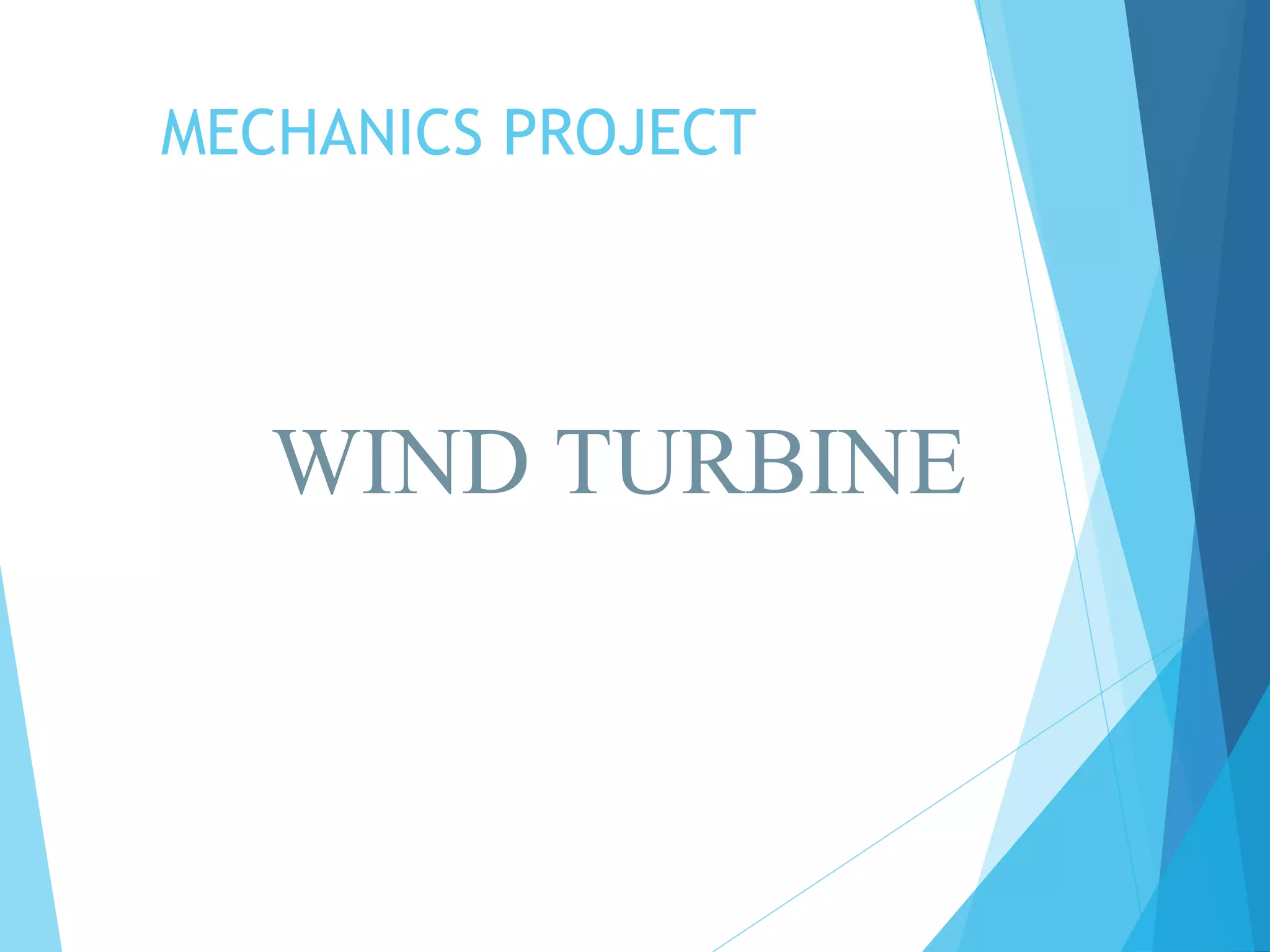 Wind turbines | PPT